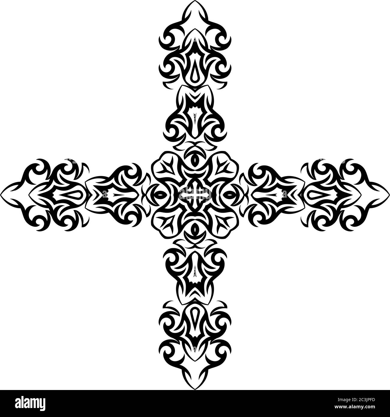Christian Cross Design Vector Art Stock Vector Image & Art - Alamy