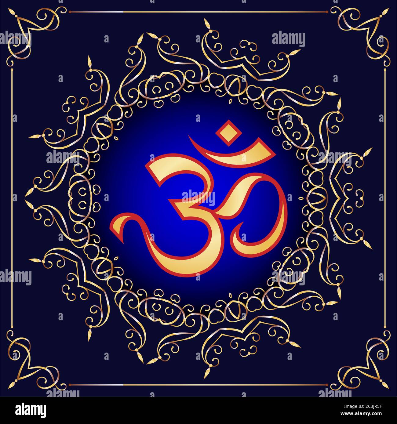 Aum (Om) The Eternal Sound Of Universe, Aum is the Holy Motif Of ...