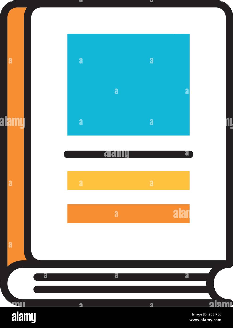 Text book fill style hi-res stock photography and images - Alamy