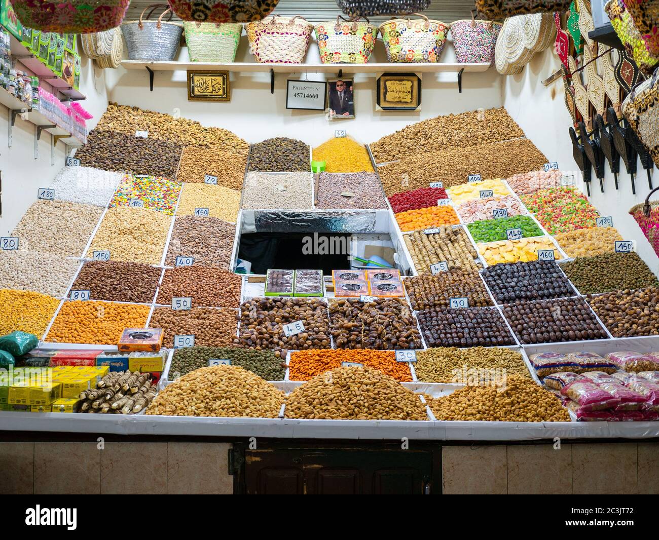 Moroccan sweet shop in marrakech hi-res stock photography and images ...