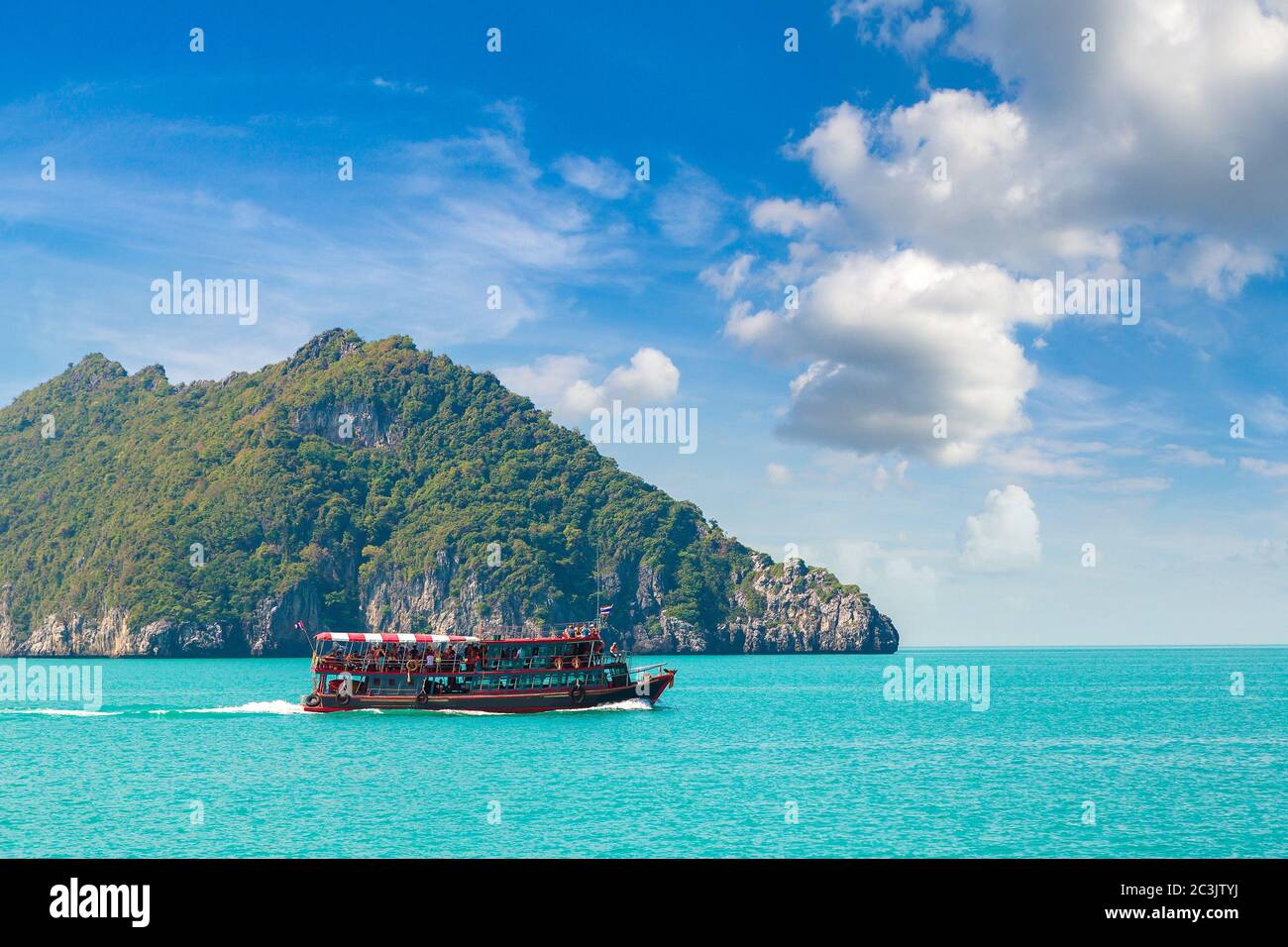 Mu Ko Ang Thong National Park, Thailand in a summer day Stock Photo - Alamy