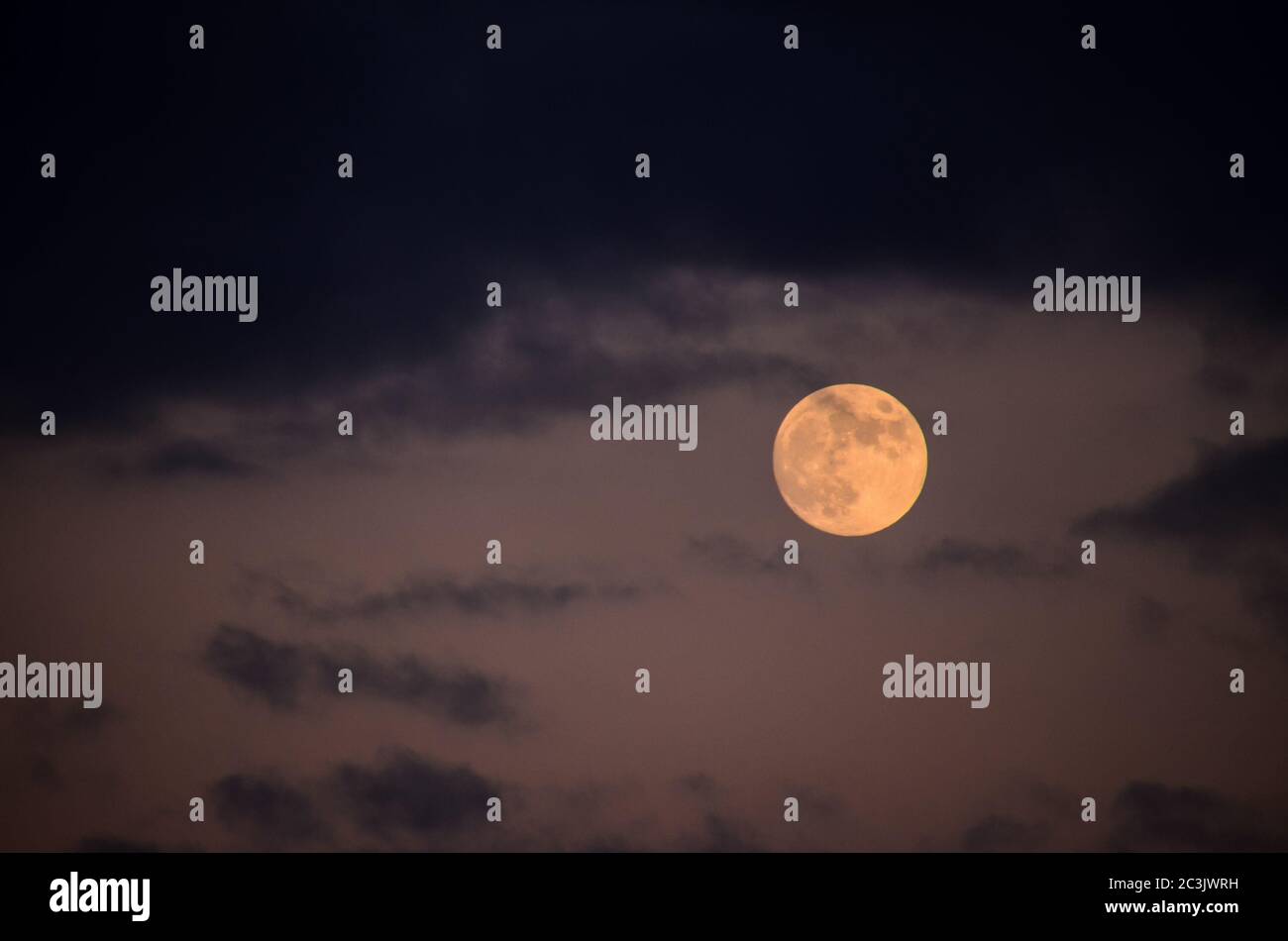 Moon Closeup Showing the Details of Lunar Surface Stock Photo - Alamy
