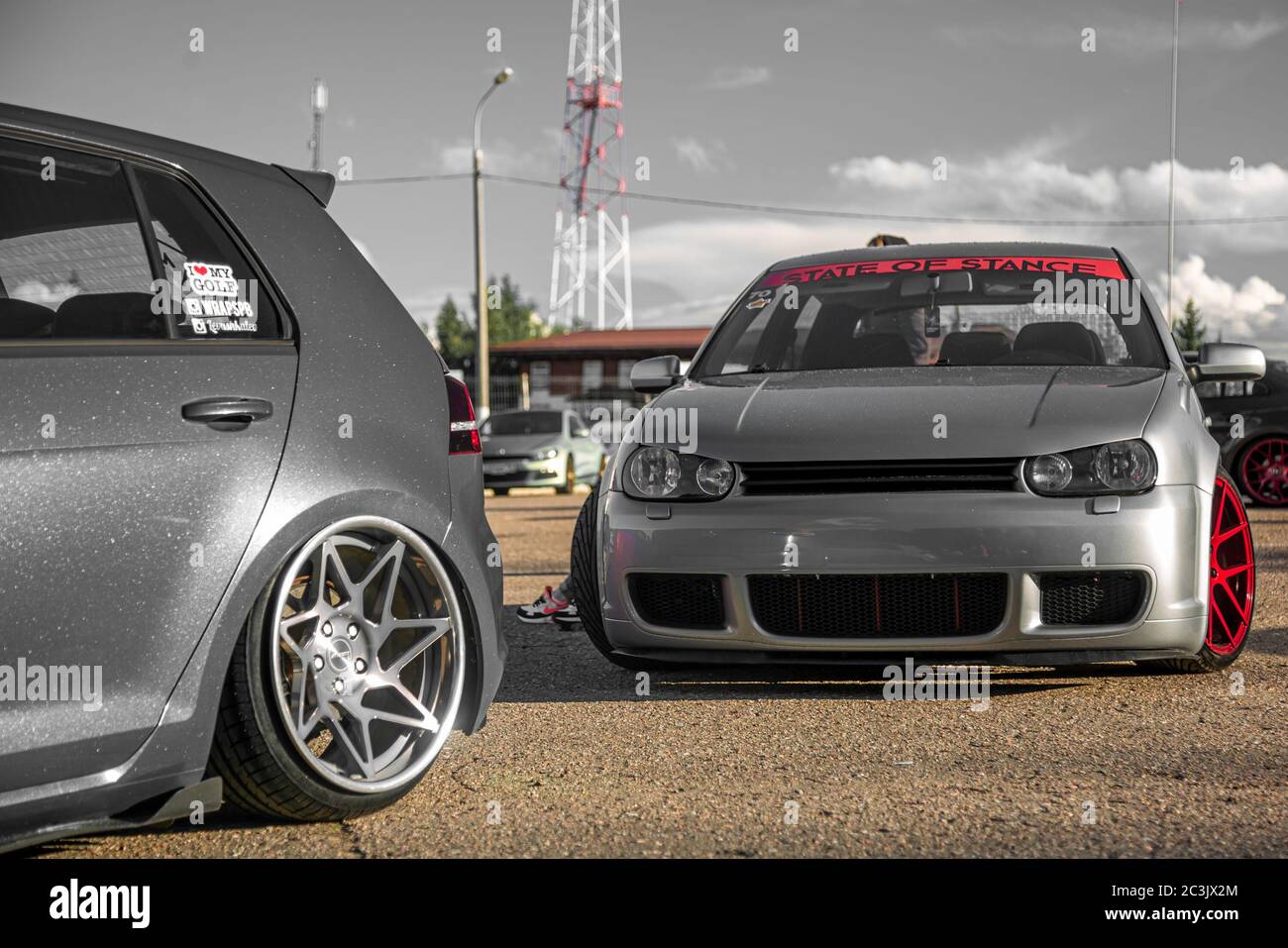 Slammed Vw Golf Mk4