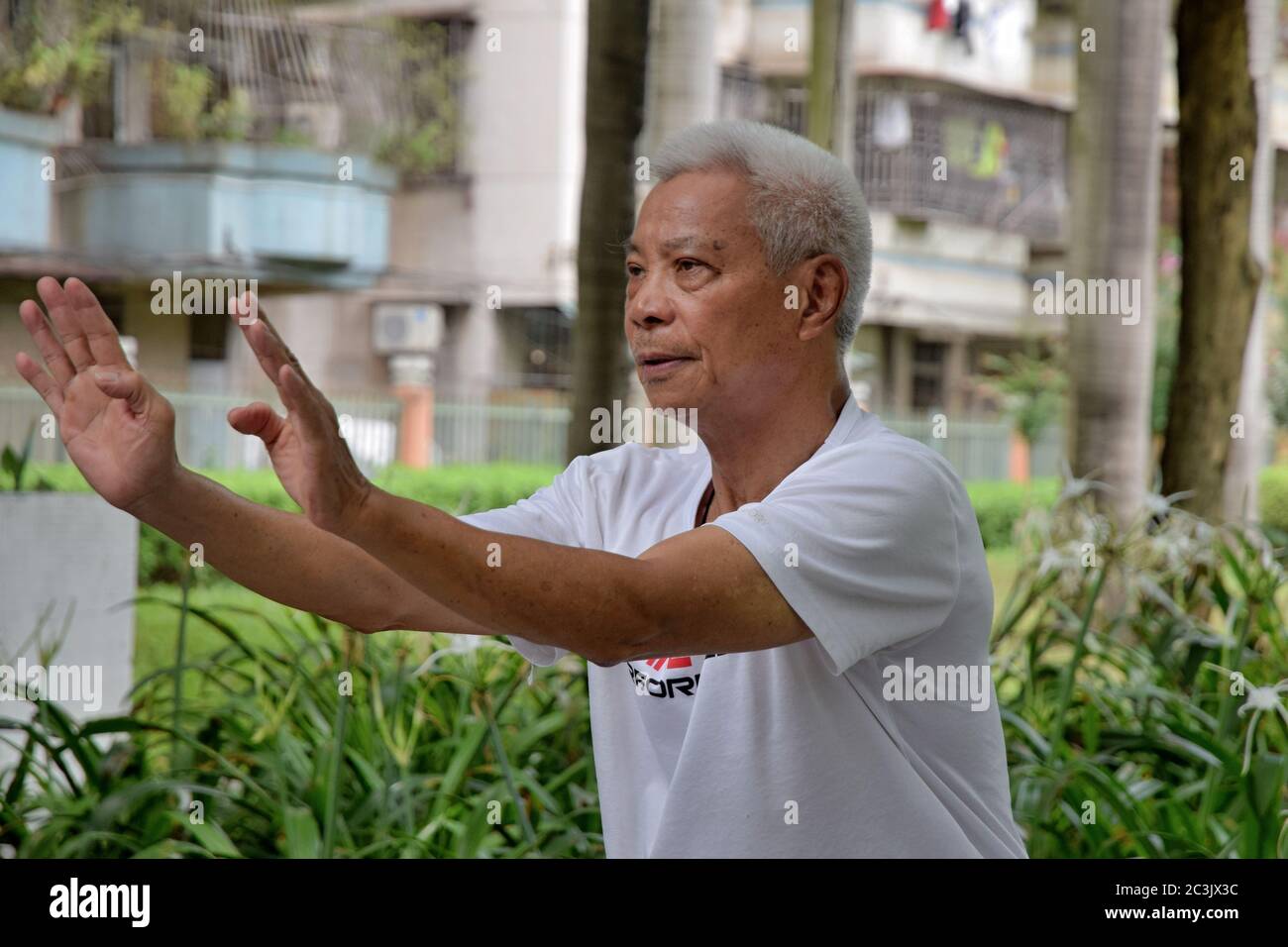 Shaolin techniques hi-res stock photography and images - Alamy