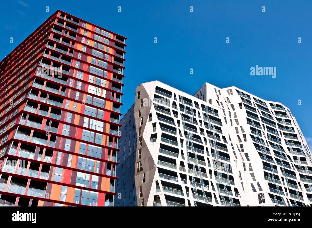 Colorful modern apartment buildings hi-res stock photography and images ...