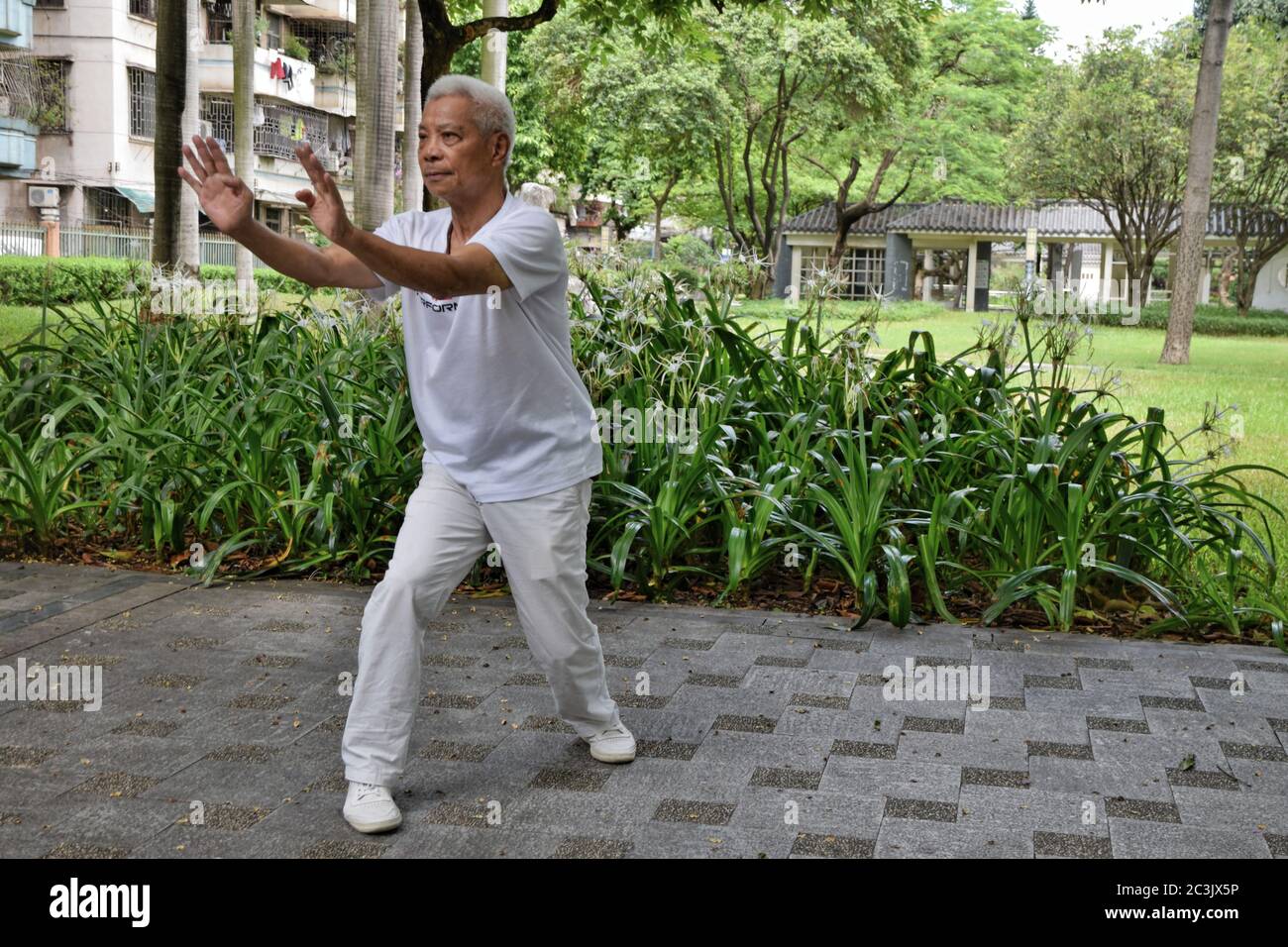 Shaolin techniques hi-res stock photography and images - Alamy