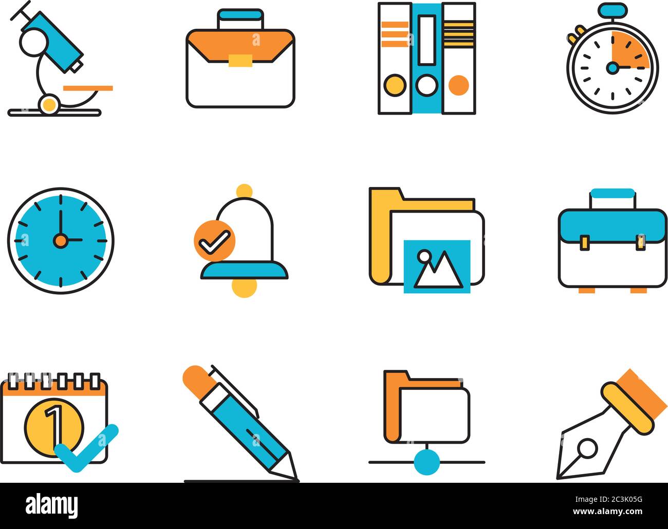 School uniform library books Stock Vector Images - Alamy