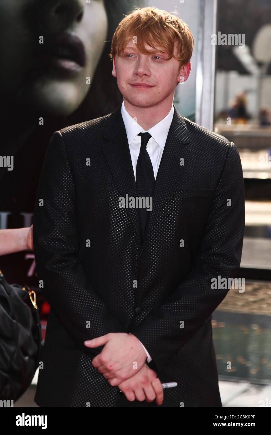 NEW YORK, NY - JULY 11, 2011: Actor Rupert Grint attends the New York ...