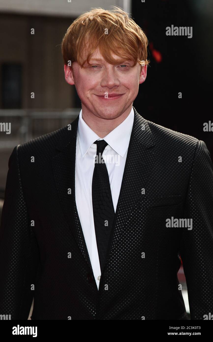 NEW YORK, NY - JULY 11, 2011: Actor Rupert Grint attends the New York ...