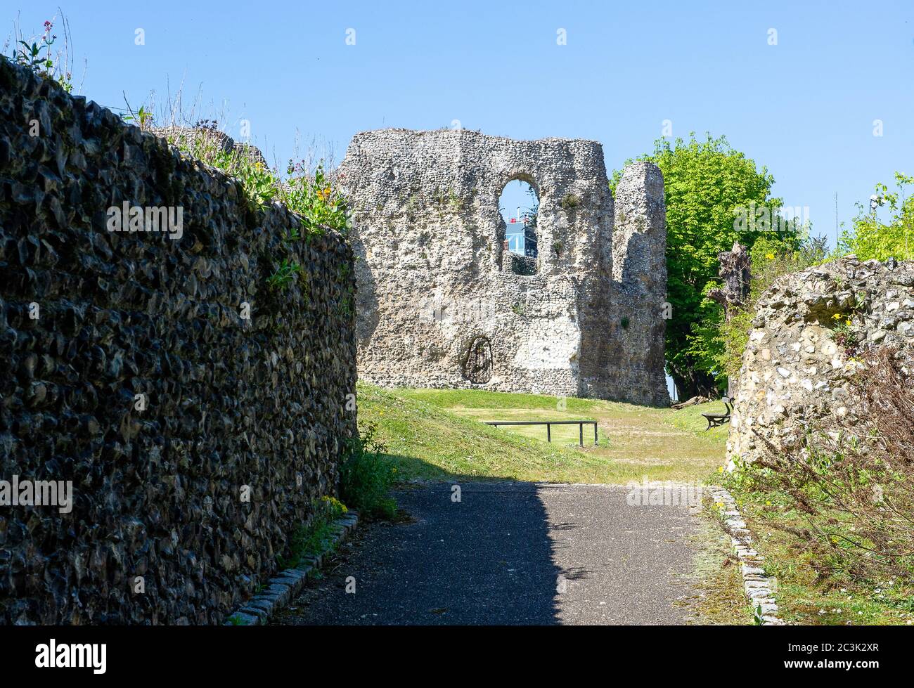 Reading, Berkshire, UK. 23rd April, 2015. The Abbey Ruins in Reading ...