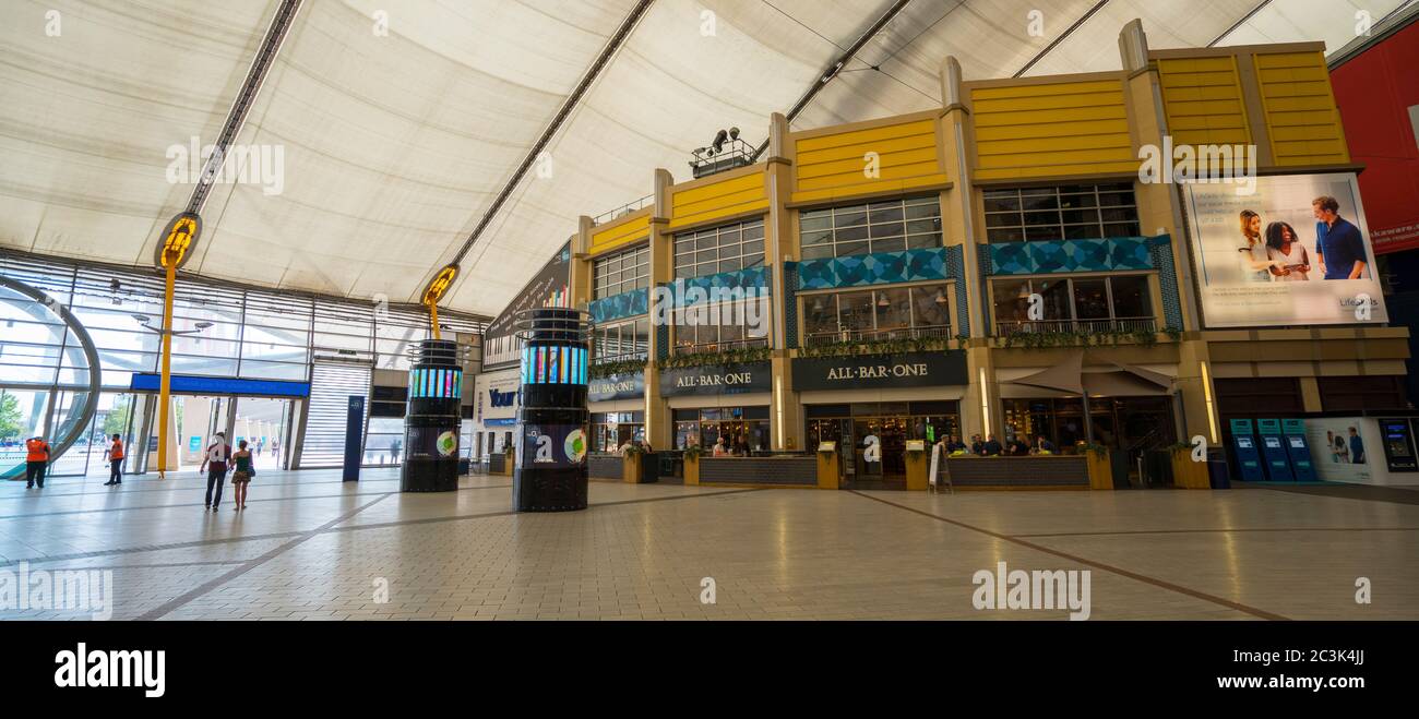 Entrance lobby of O2 Arena London - LONDON, ENGLAND - SEPTEMBER 14 ...