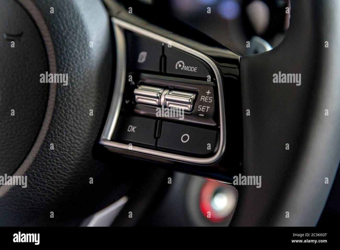 Car dashboard digital cruise control hi-res stock photography and ...