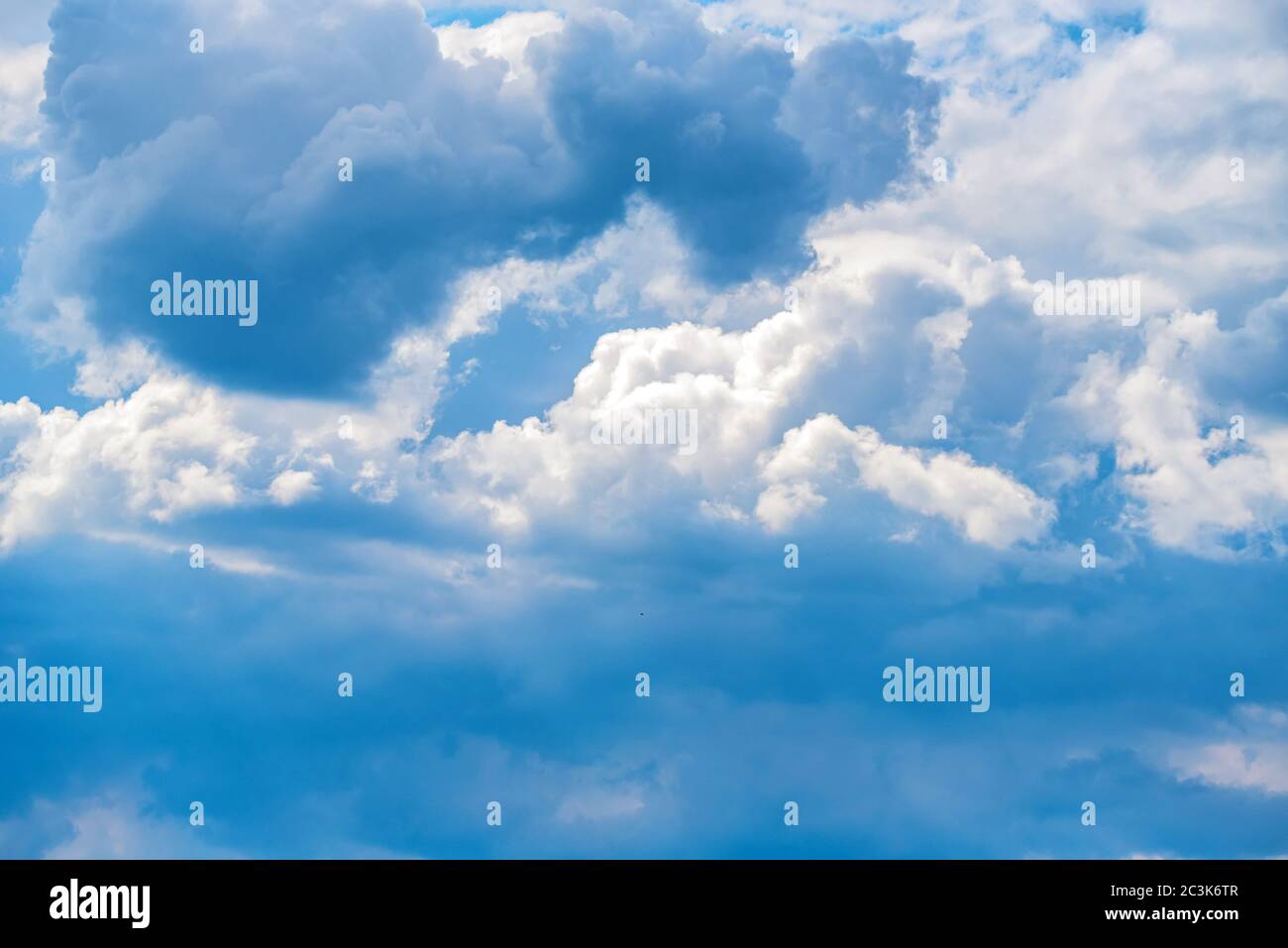 Beautiful natural background with skyscape and clouds Stock Photo - Alamy