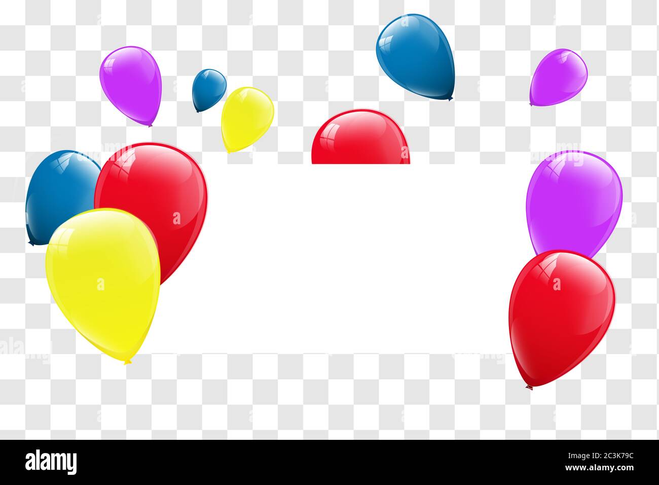 Vector festive background. Happy birthday concept Stock Photo - Alamy