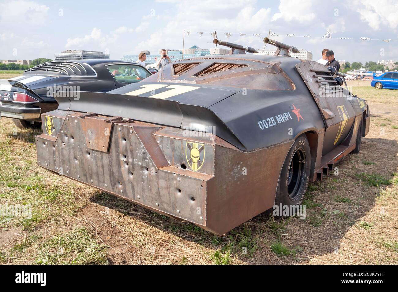 Zombie Apocalypse Car With Guns