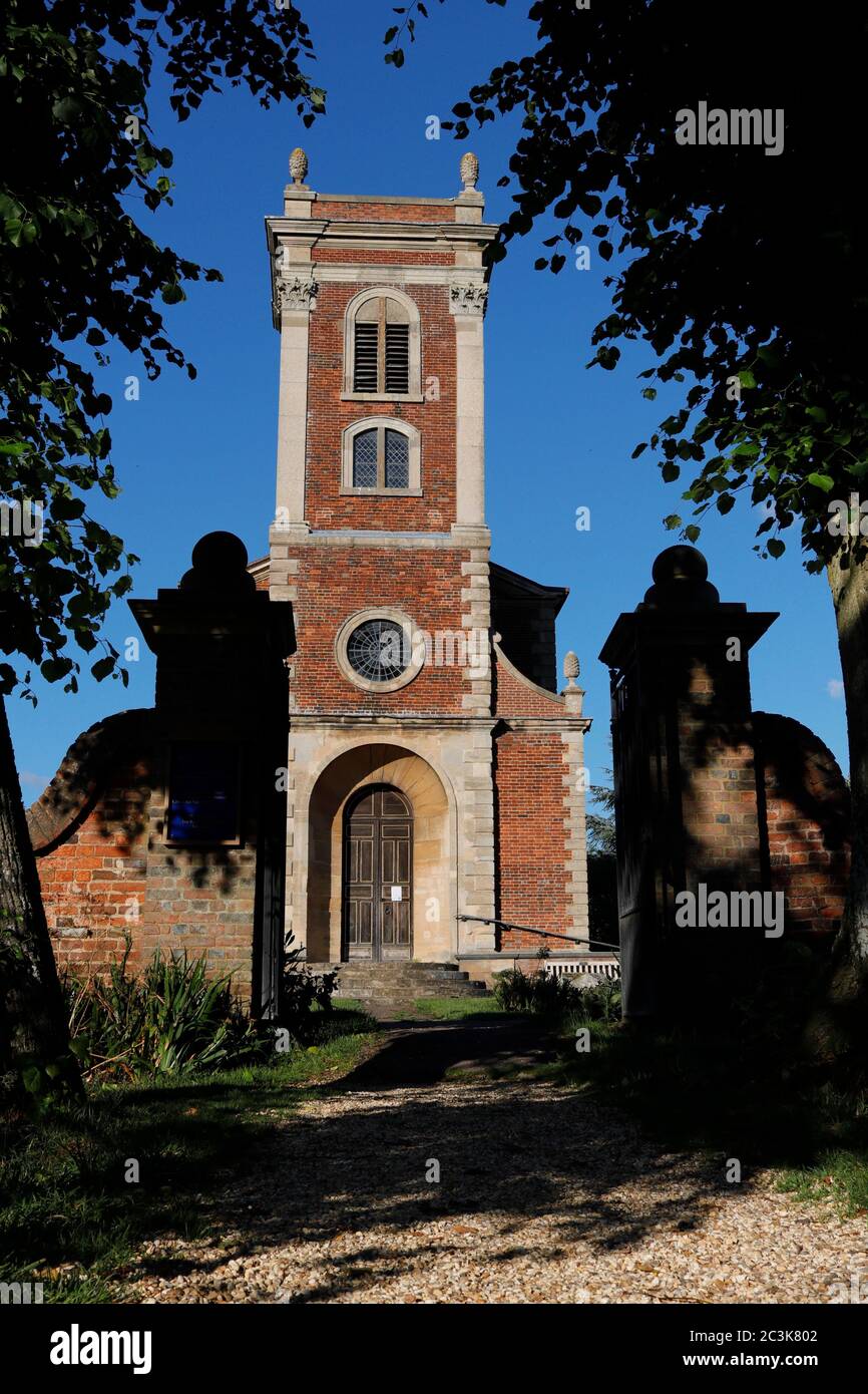 Church of St Mary Magdalene, Willen, Milton Keynes, built in 1685 by ...