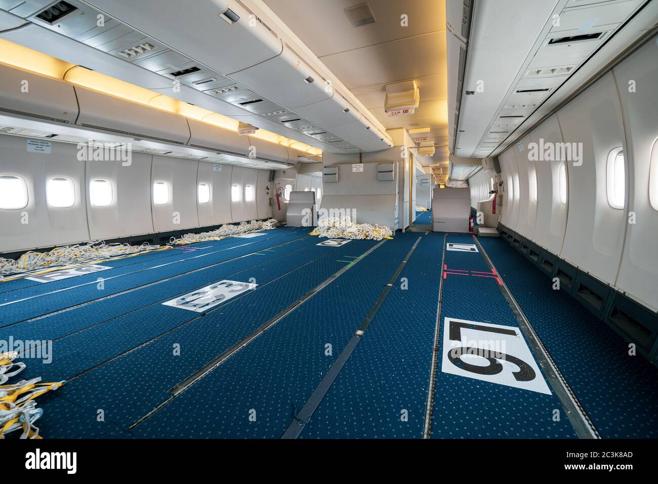 Cargo plane interior hi-res stock photography and images - Alamy