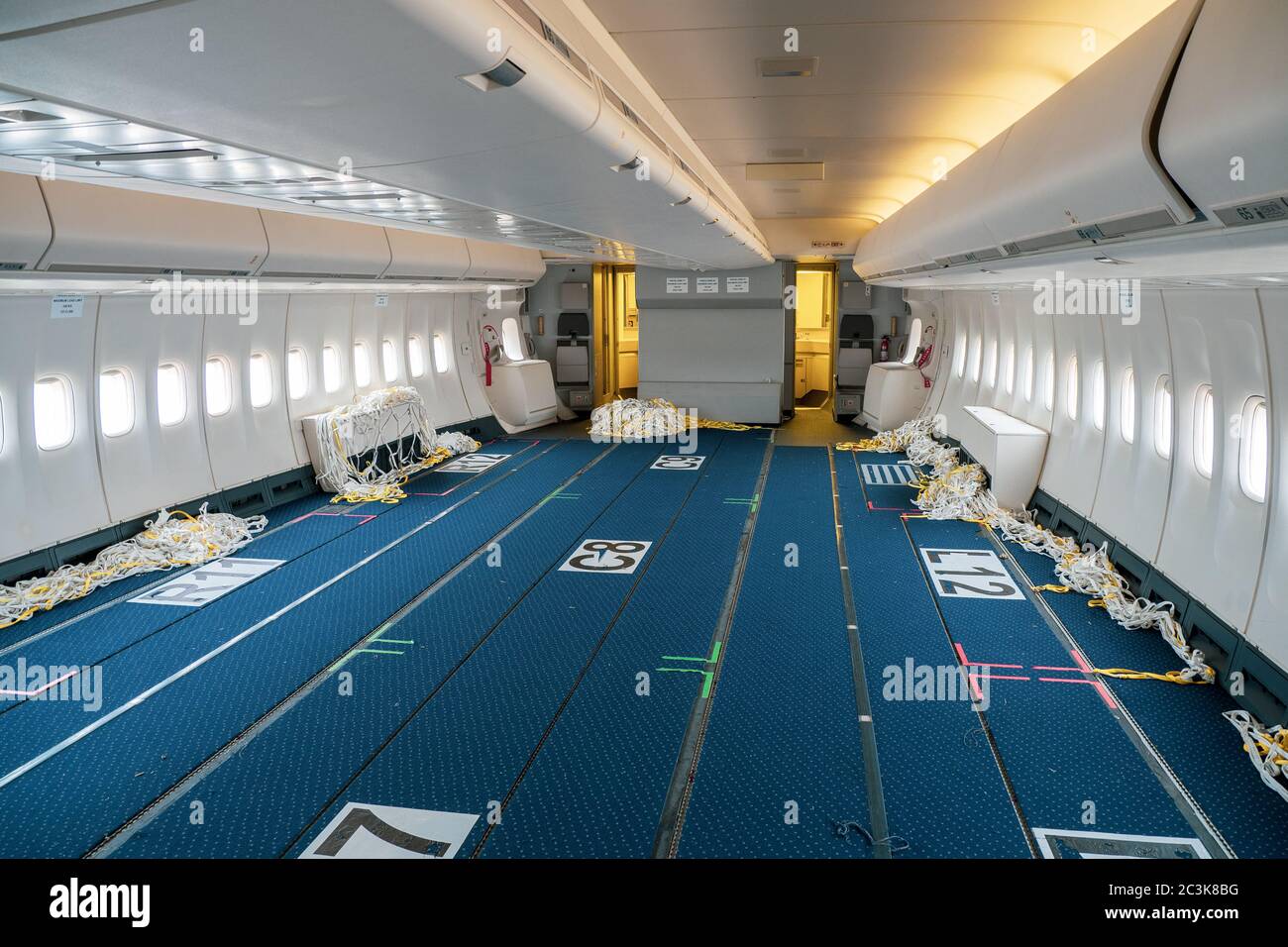 Cargo plane interior hi-res stock photography and images - Alamy