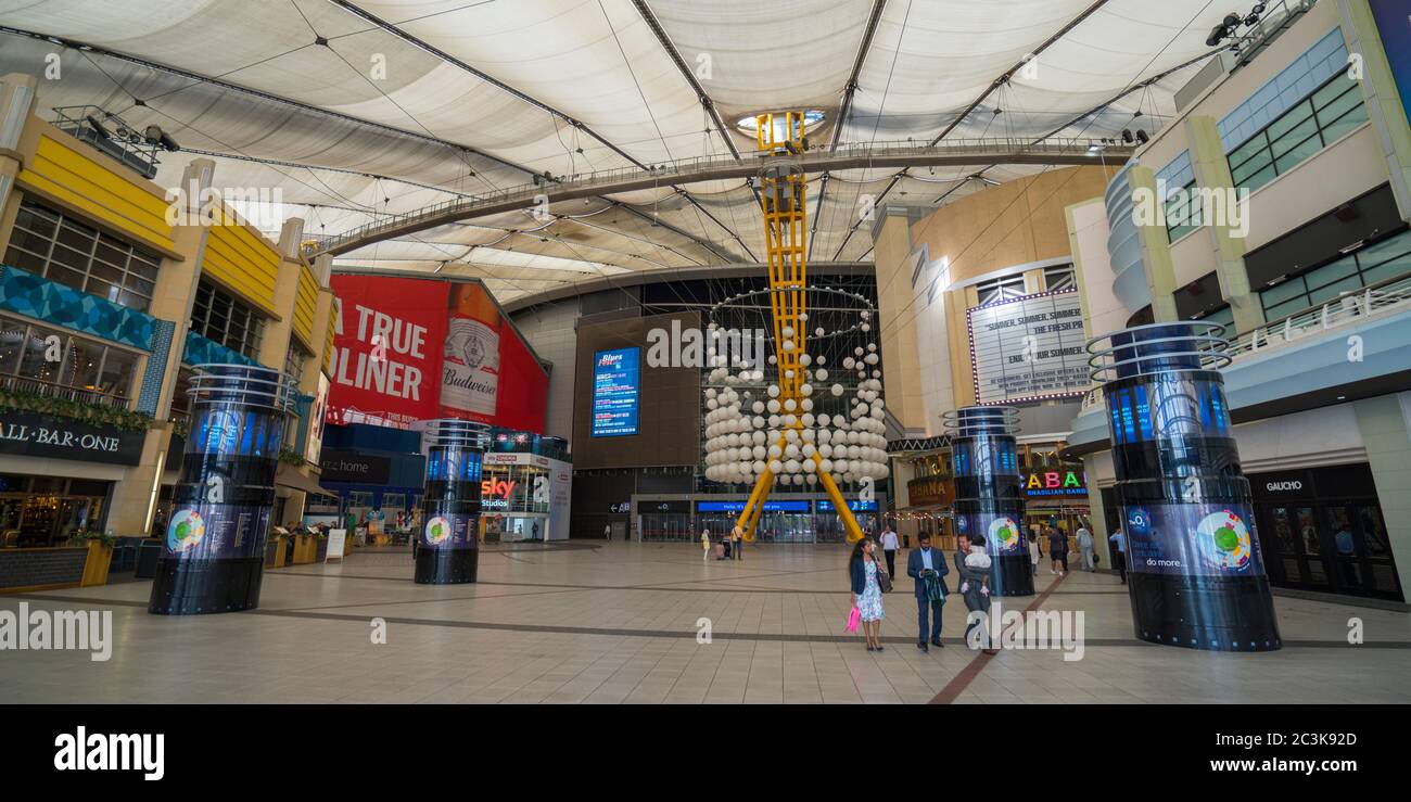Entrance lobby of O2 Arena London - LONDON, ENGLAND - SEPTEMBER 14 ...