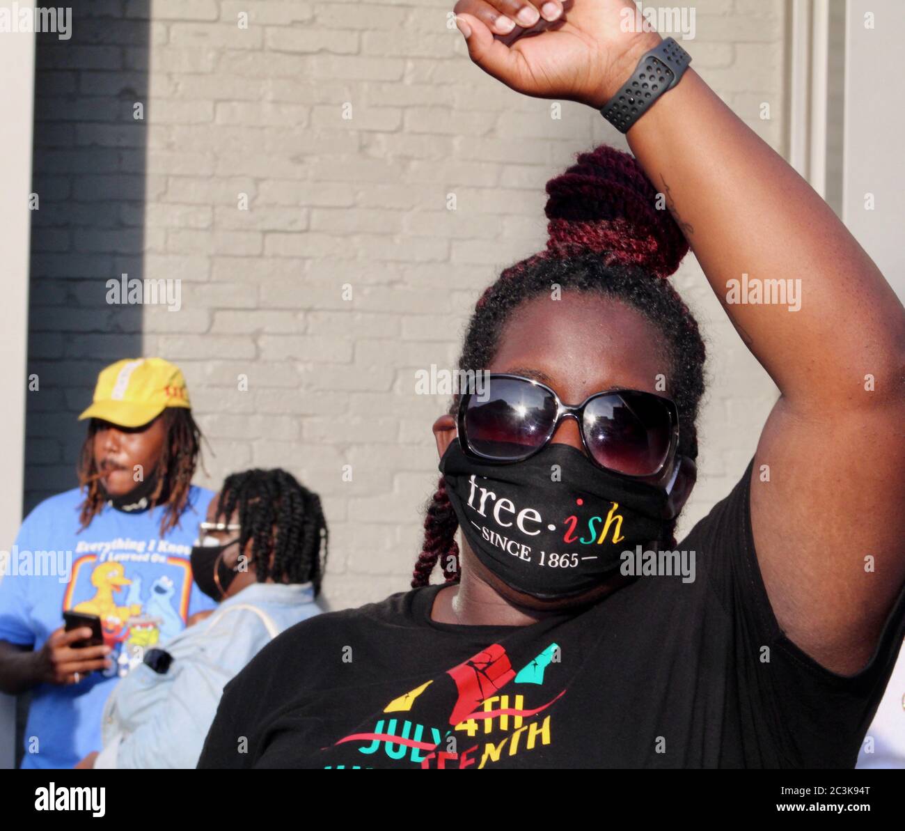 Juneteenth rally hi-res stock photography and images - Alamy
