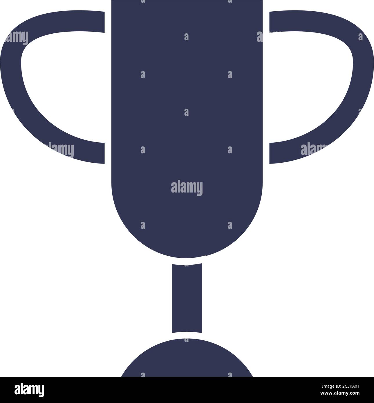 Trophy flat style icon design, Winner first position and competition ...