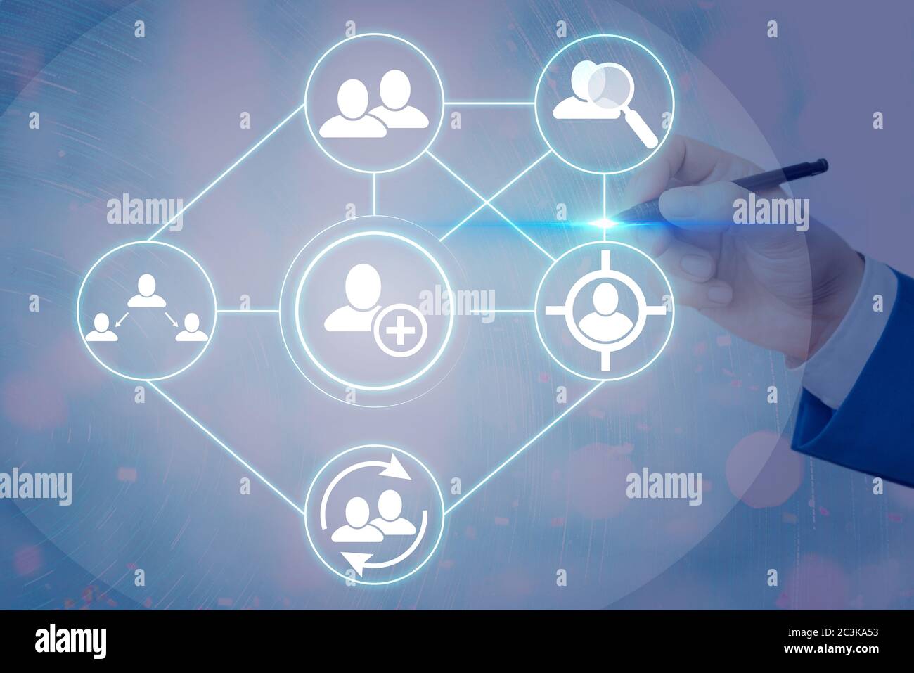 Information Digital Technology Network Connection Infographic Elements ...