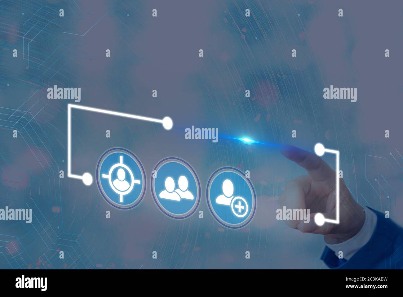 Information Digital Technology Network Connection Infographic Elements ...