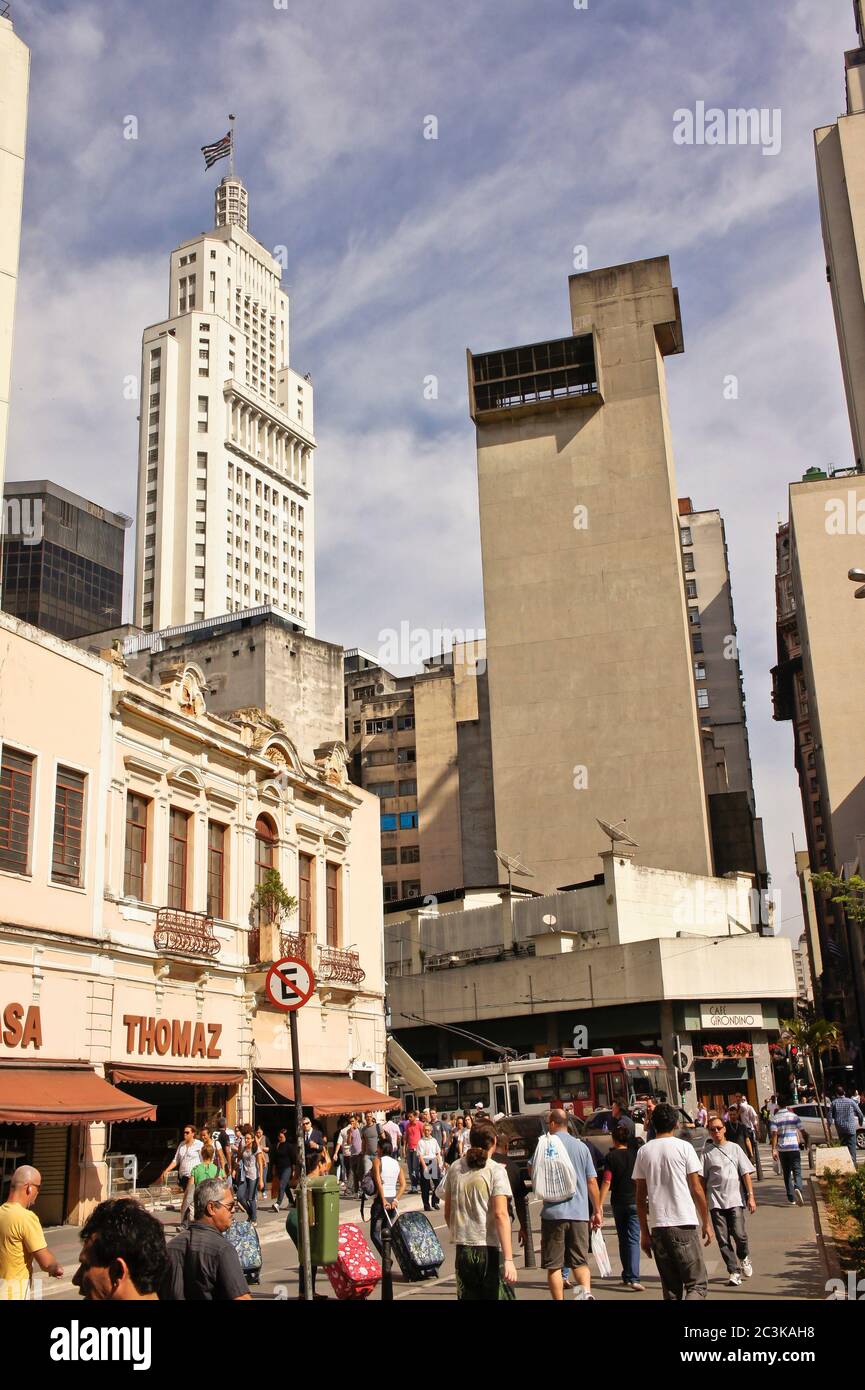 Sao Paulo, Modern City View, Brazil Stock Photo - Alamy