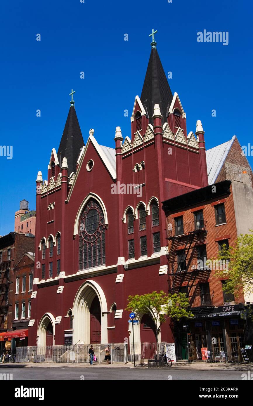 Church of St. Veronica in Greenwich Village, Downtown Manhattan, New ...