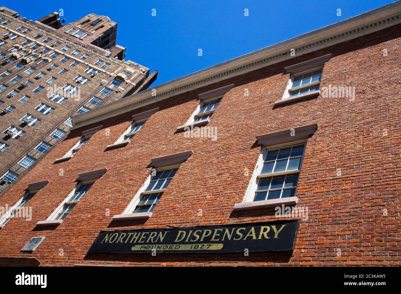 Historic Northern Dispensary in Greenwich Village, Downtown Manhattan ...