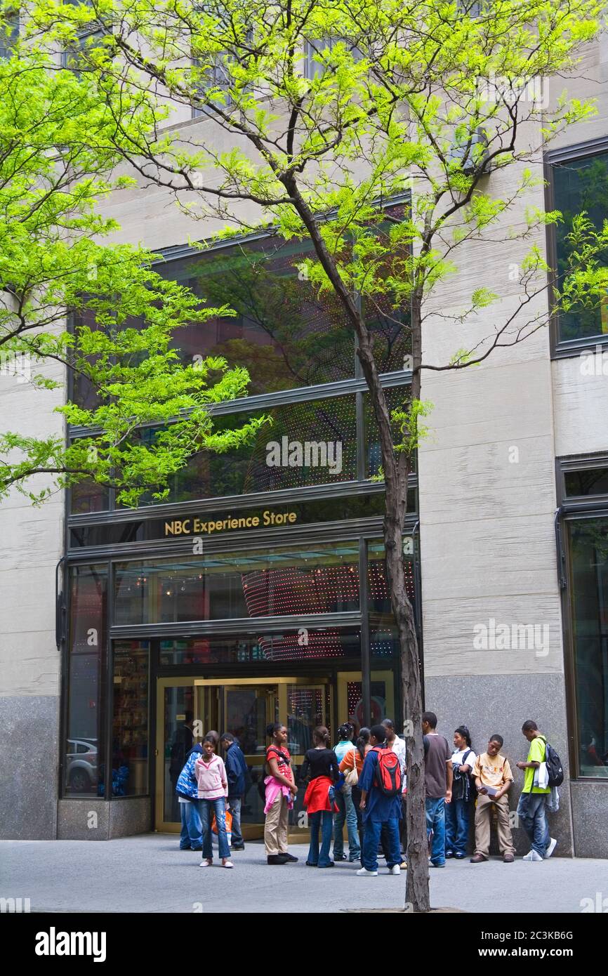 NBC Experience Store, Rockefeller Center, Midtown Manhattan, New York ...