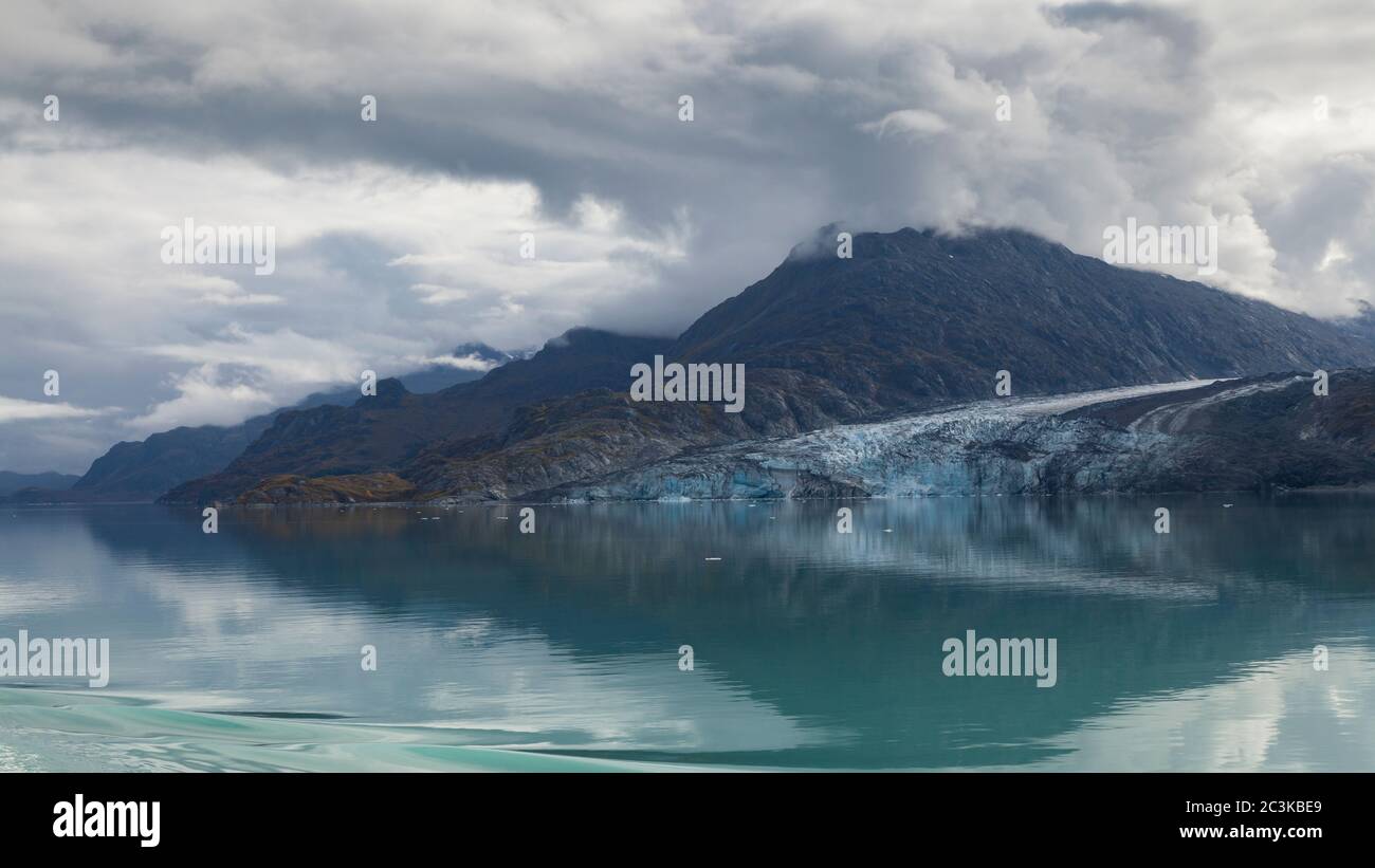 Lamplugh Glacier from Glacier Bay in Glacier Bay National Park and ...