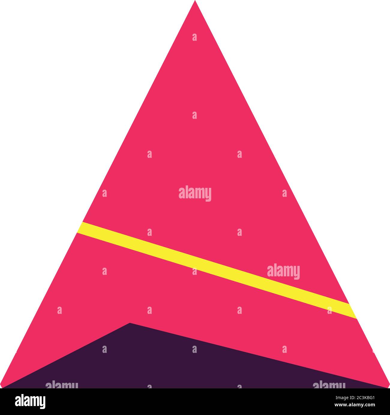 geometric and abstract 3d pyramid flat style icon design, and figure ...