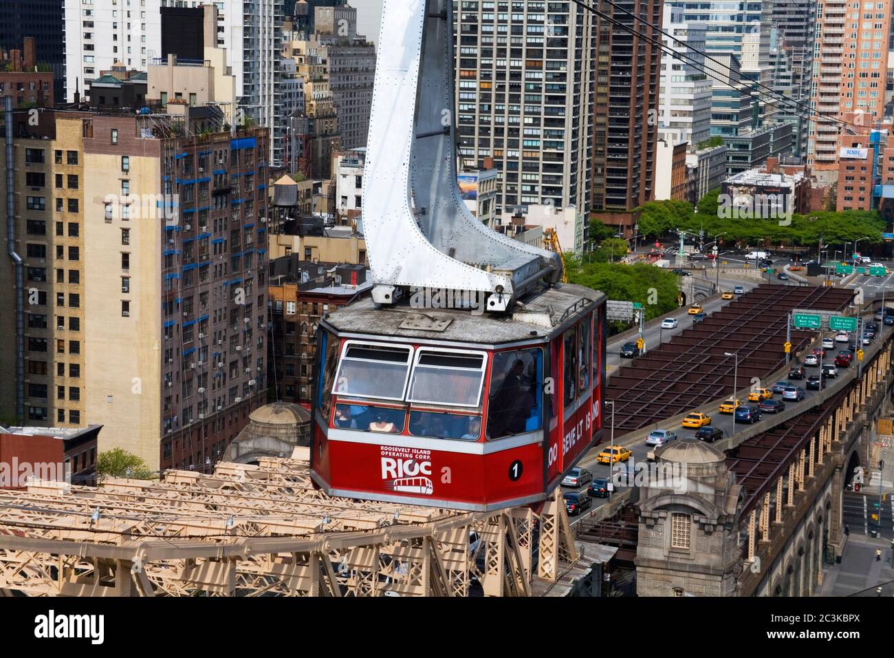 Roosevelt Island Tram, Upper East Side, Manhattan, New York City, New ...
