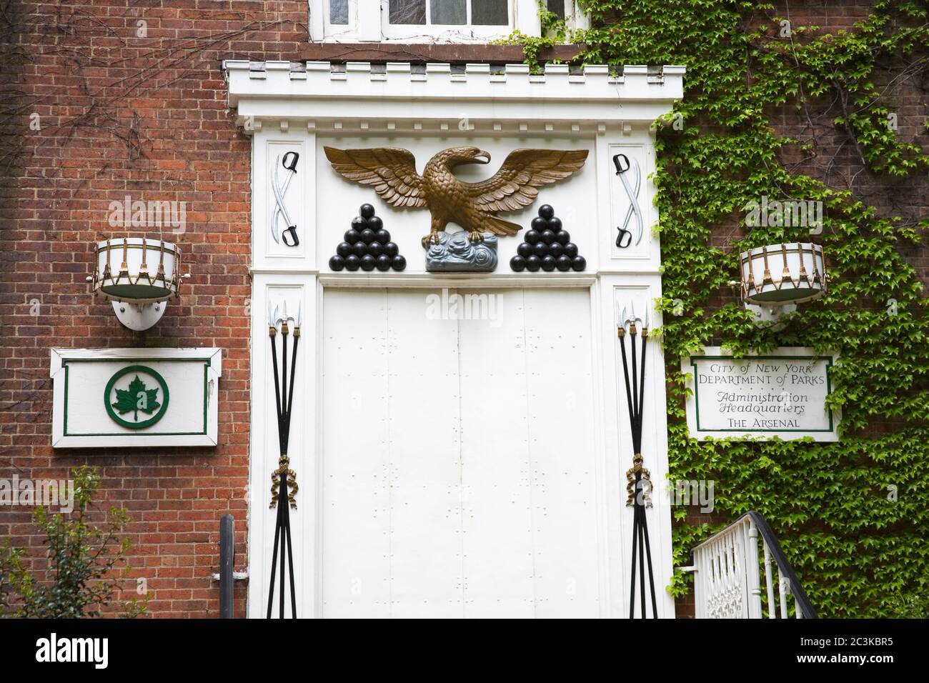 The Arsenal in Central Park, Upper Manhattan, New York City, New York ...