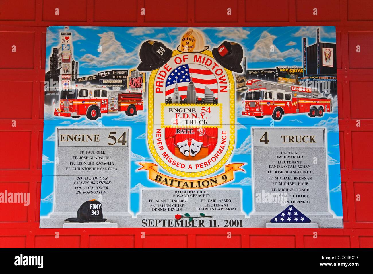 Fire Station in Midtown Manhattan, New York City, USA Stock Photo - Alamy