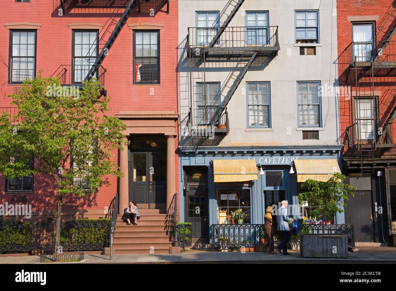 9th Avenue in Chelsea District, Midtown Manhattan, New York City, USA ...