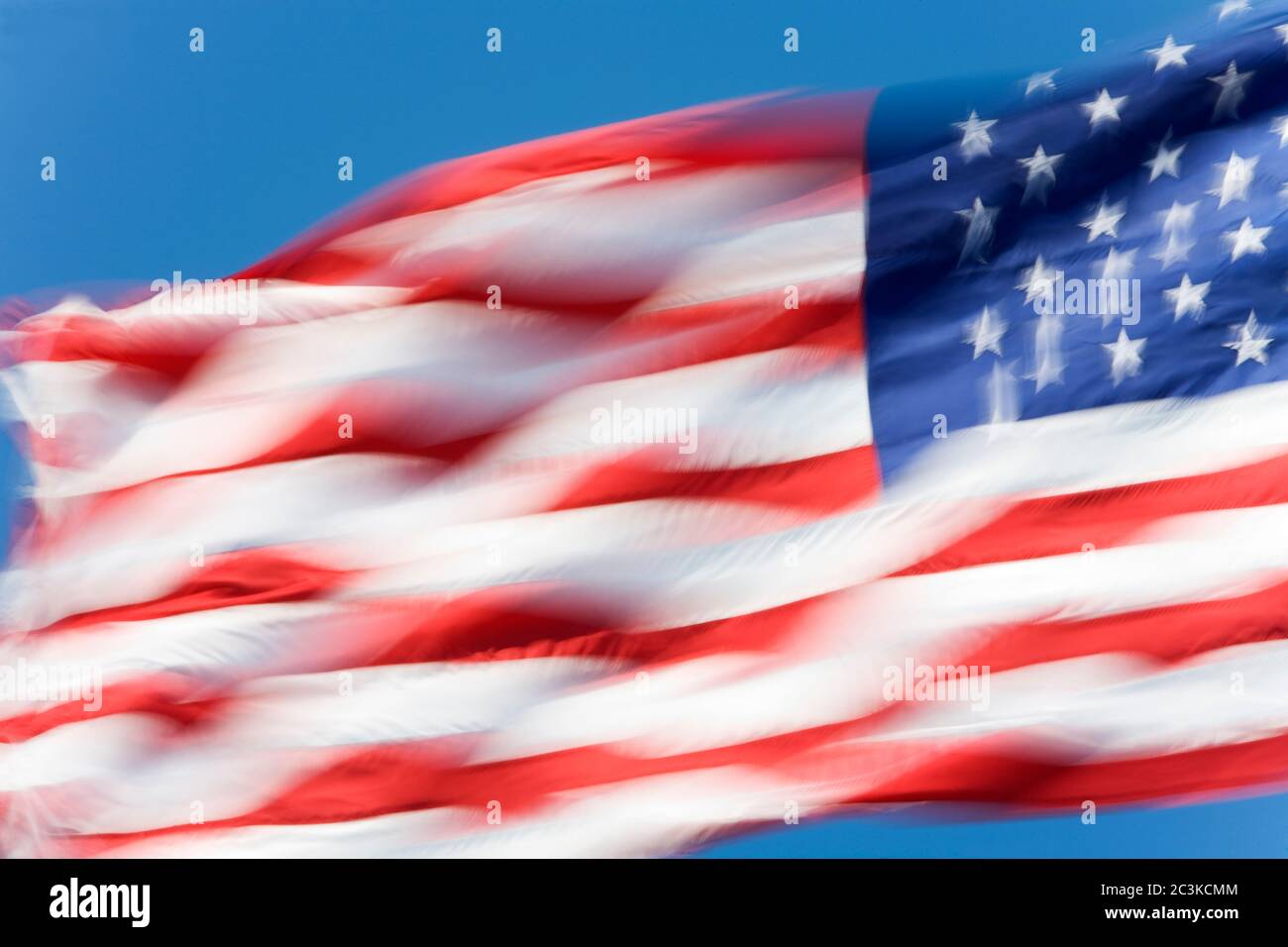 American Flag in Lower Manhattan, New York City, New York, USA Stock ...