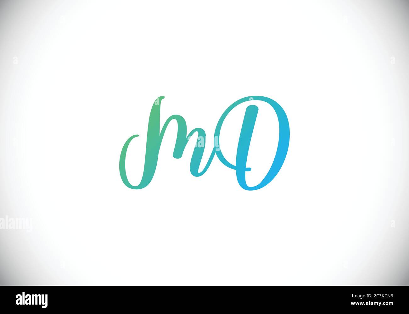 Initial Monogram Letter M D Logo Design Vector Template. M D Letter ...
