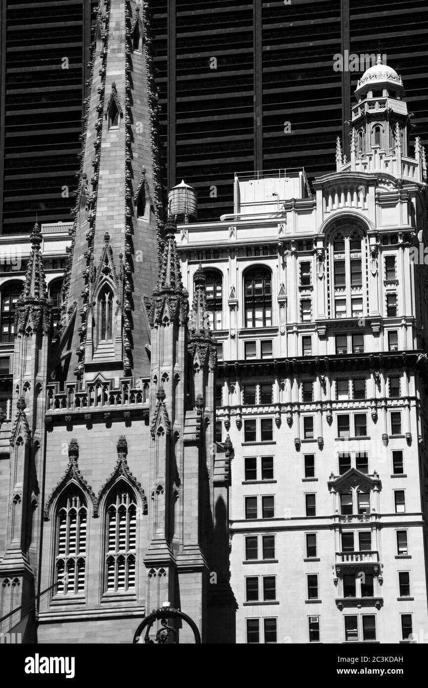 Broadway Avenue in Lower Manhattan, New York City, New York, USA Stock ...