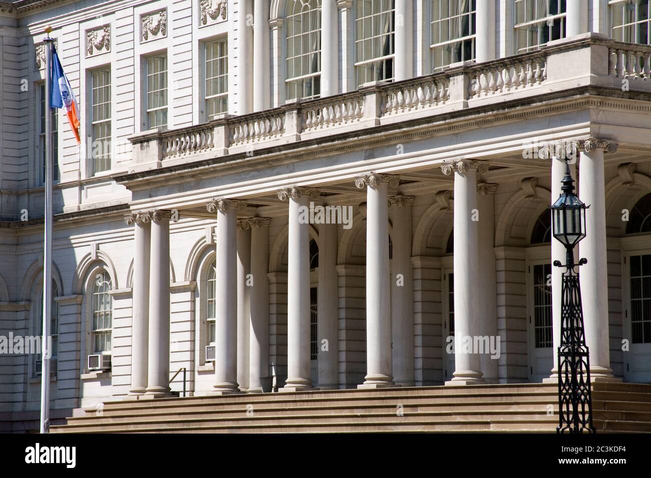 City Hall, Lower Manhattan, New York City, New York, USA Stock Photo ...