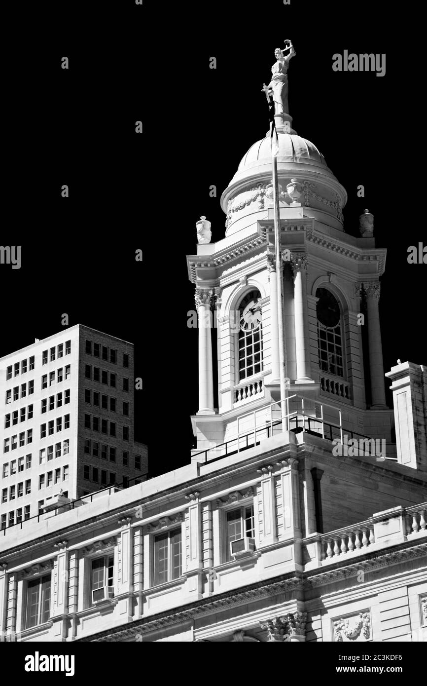 City Hall, Lower Manhattan, New York City, New York, USA Stock Photo ...