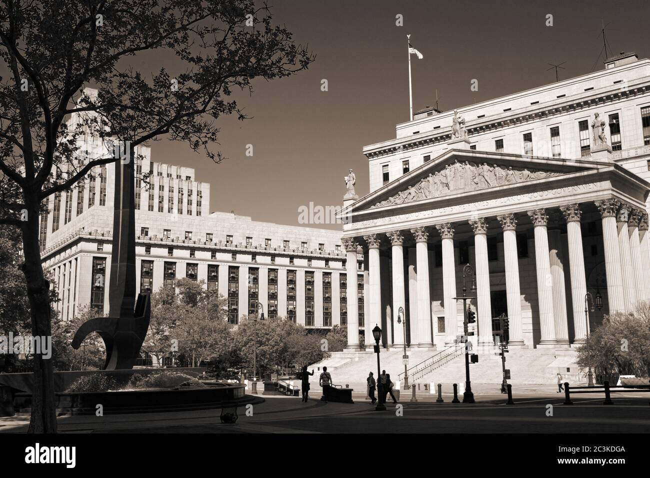 Foley square manhattan new york hi-res stock photography and images - Alamy