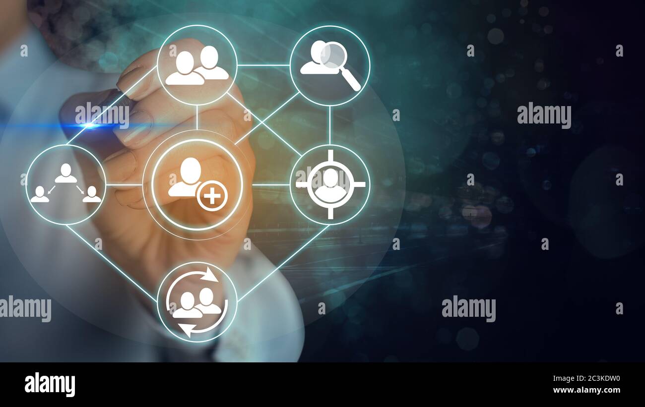 Information Digital Technology Network Connection Infographic Elements ...
