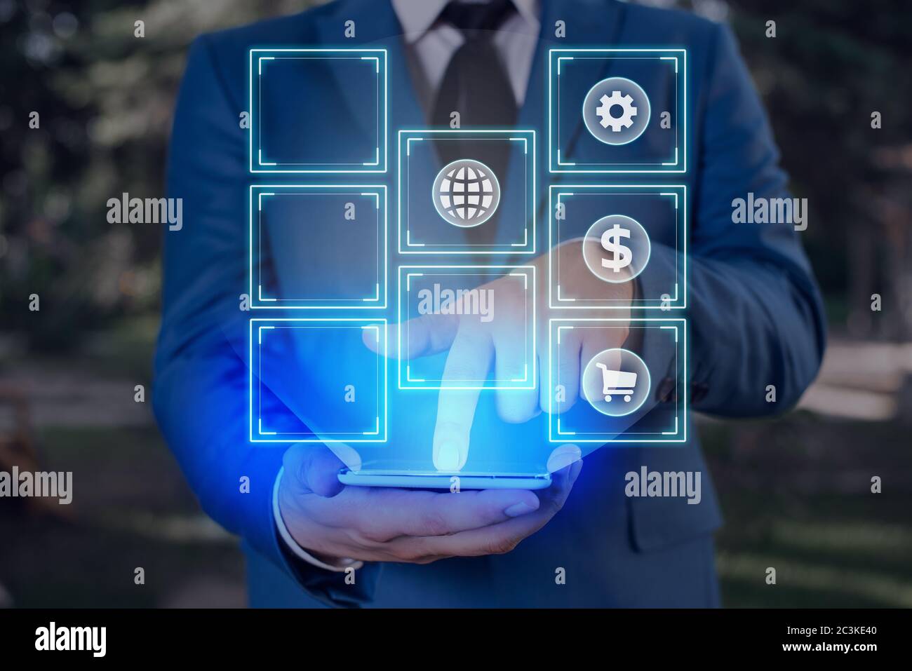 Information Digital Technology Network Connection Infographic Elements ...