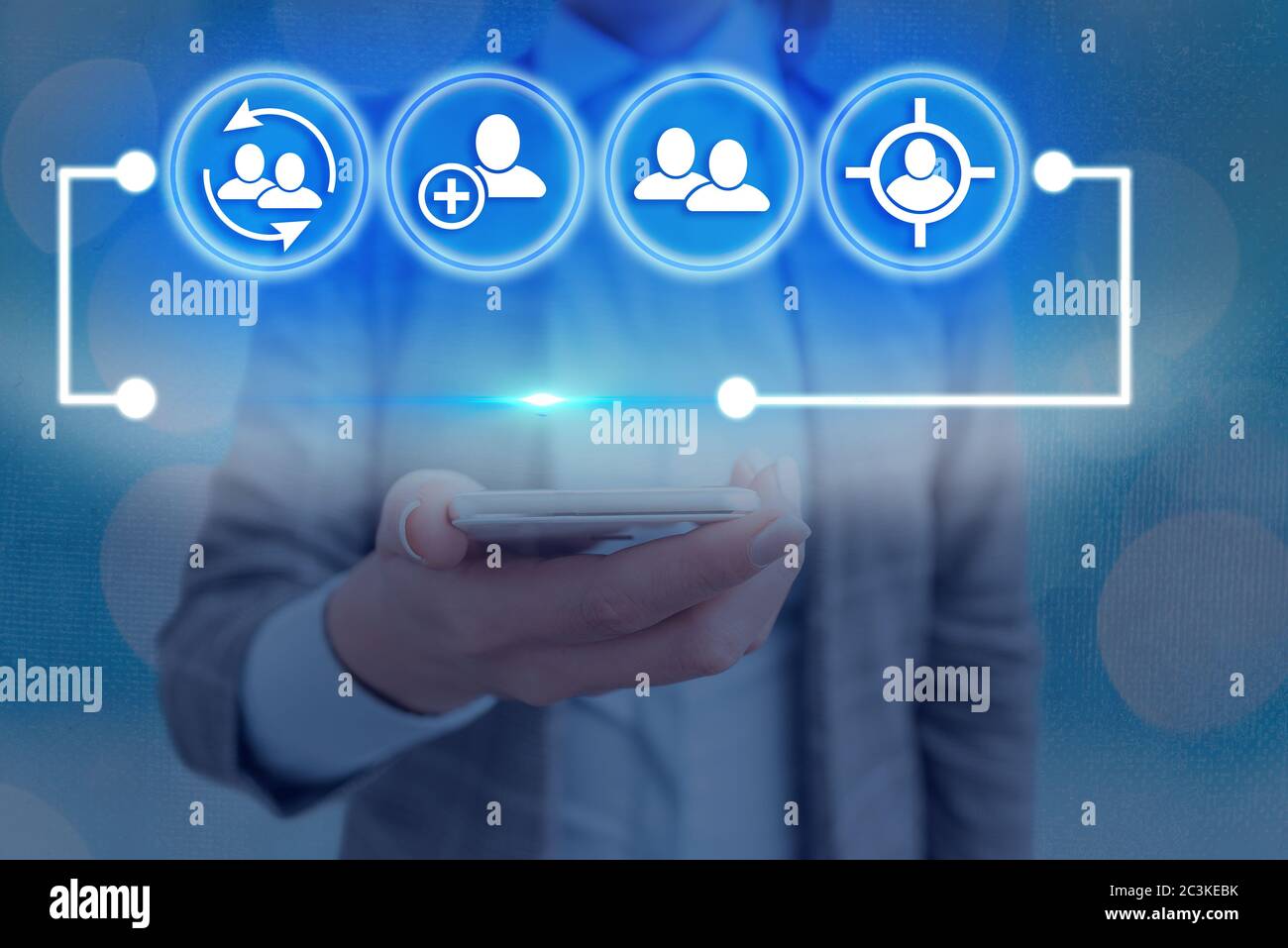 Information Digital Technology Network Connection Infographic Elements ...