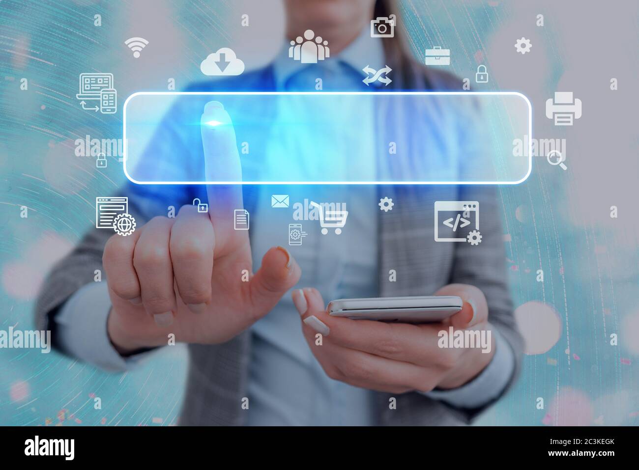 Information Digital Technology Network Connection Infographic Elements ...