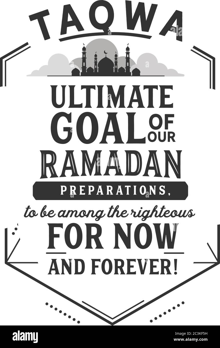 Taqwa Stock Vector Images - Alamy