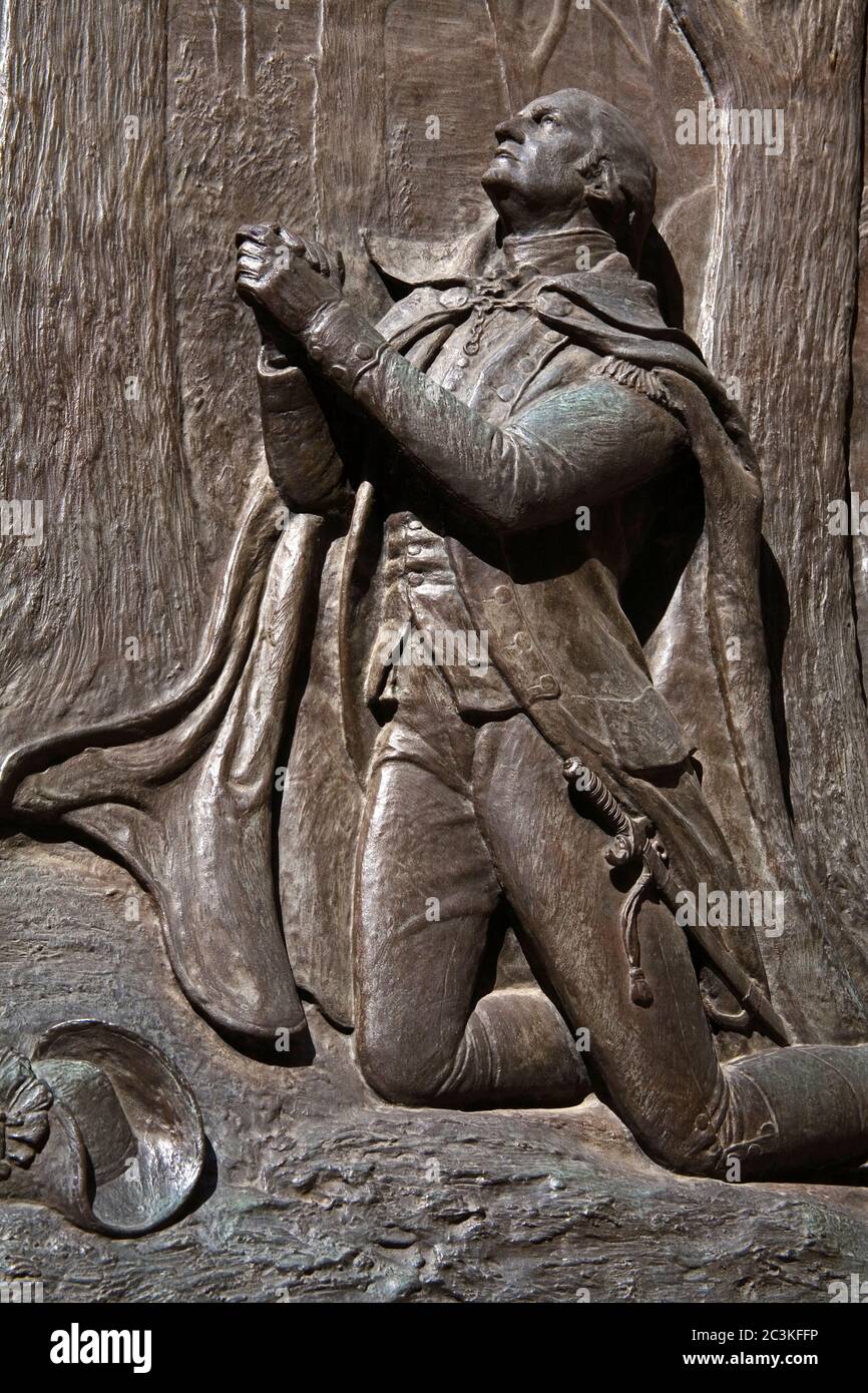 Washington at Valley Forge, Federal Hall National Memorial, Lower ...