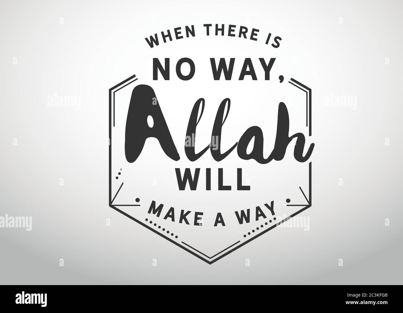 Allah will make a way hi-res stock photography and images - Alamy